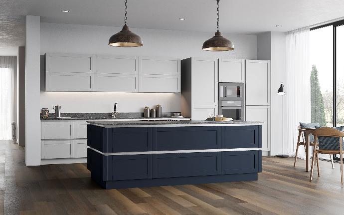 Mid Profile for True Handleless - 4.1m Length - Bronze Anodised